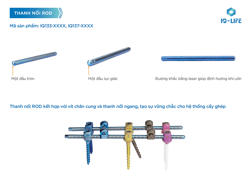 Thanh nối rod | Công ty Cổ phần IQ-LIFE