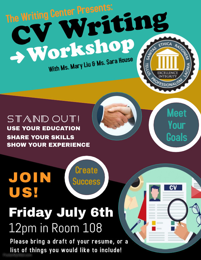 CV Writing Workshop