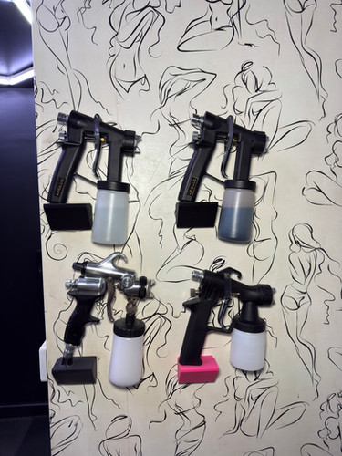 Spray Tan Gun Holder | Durable Wall-Mountable | Luxe Beauty Lounge