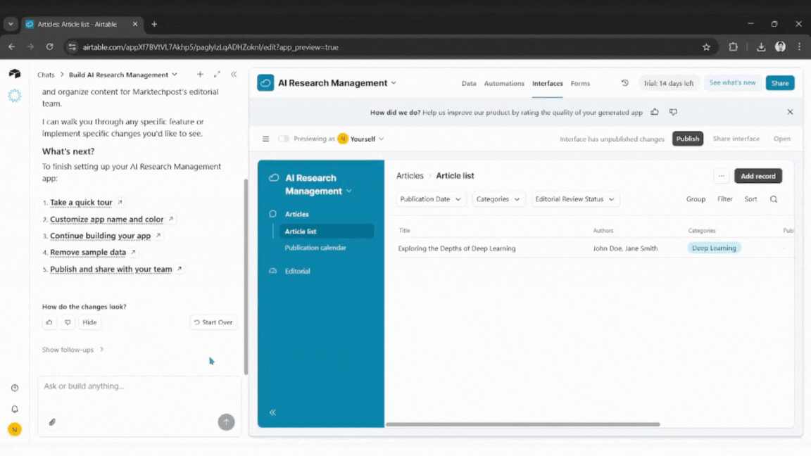 How to Build Apps Using Omni, an AI App Building Agent by Airtable