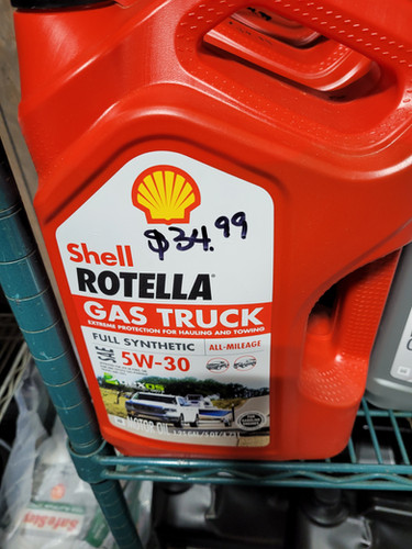 Shell Rotella Gas Truck - 5W-30 | wildernessproducts