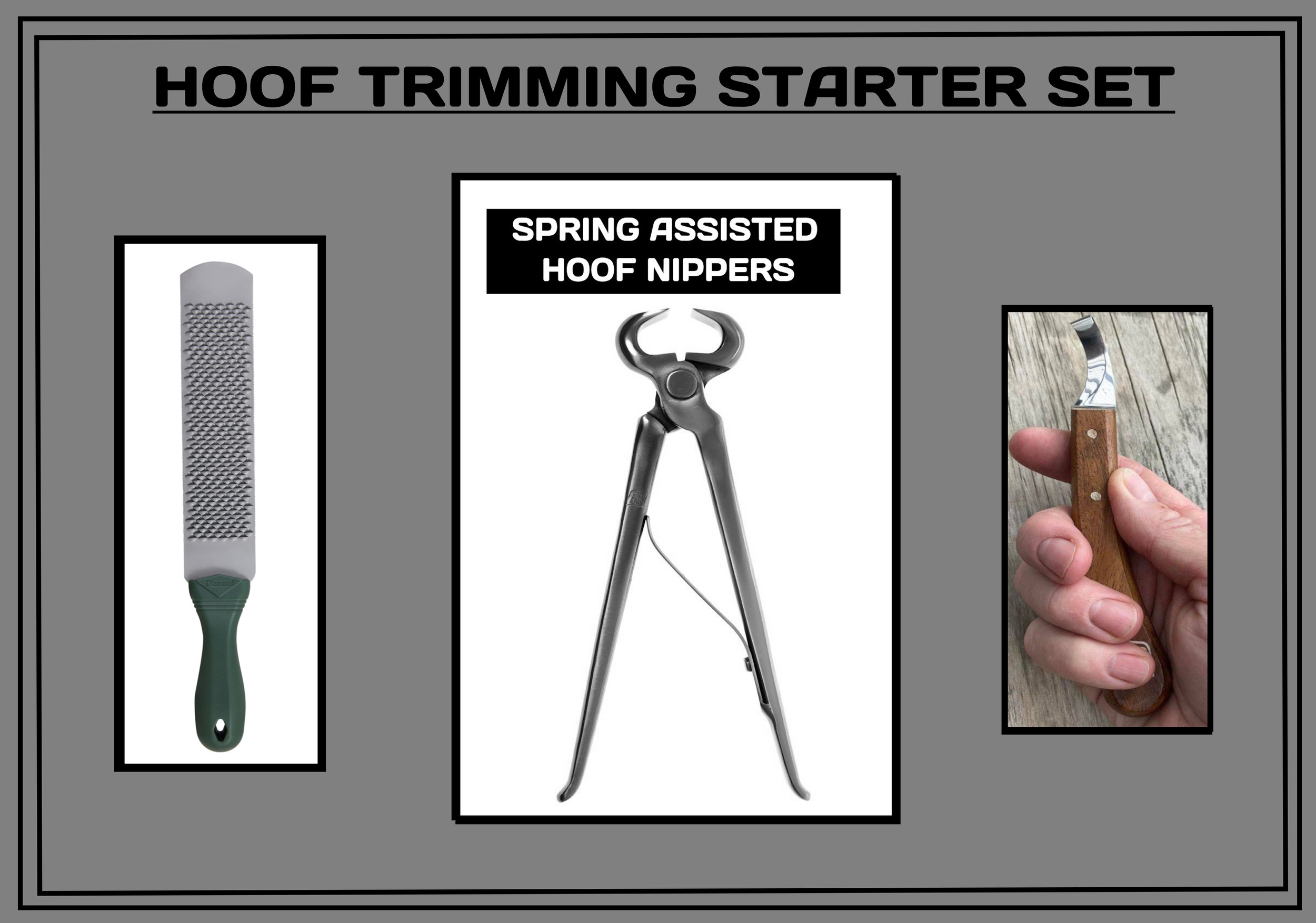 Natural Horse NZ - Barefoot Horse Hoof Trimming Starter Set