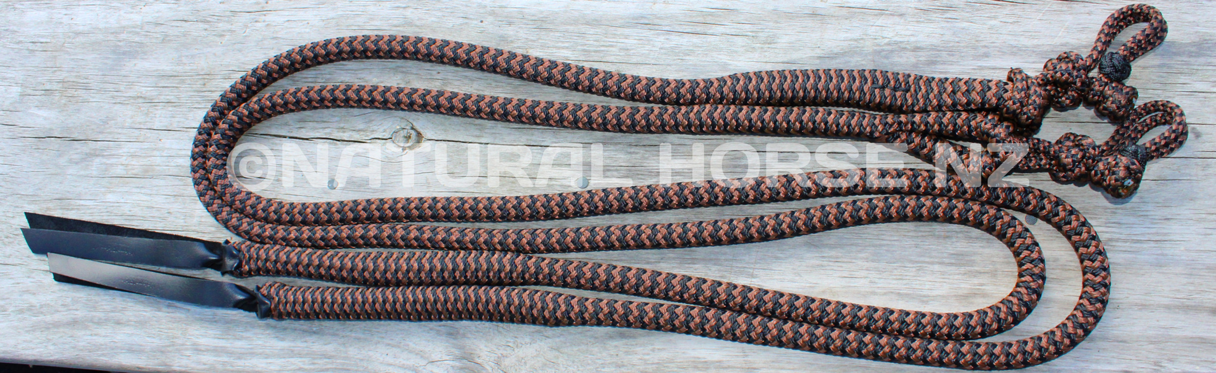 Clipless Western Split Rope Reins-Heavyweight Model | Natural Horse NZ ...