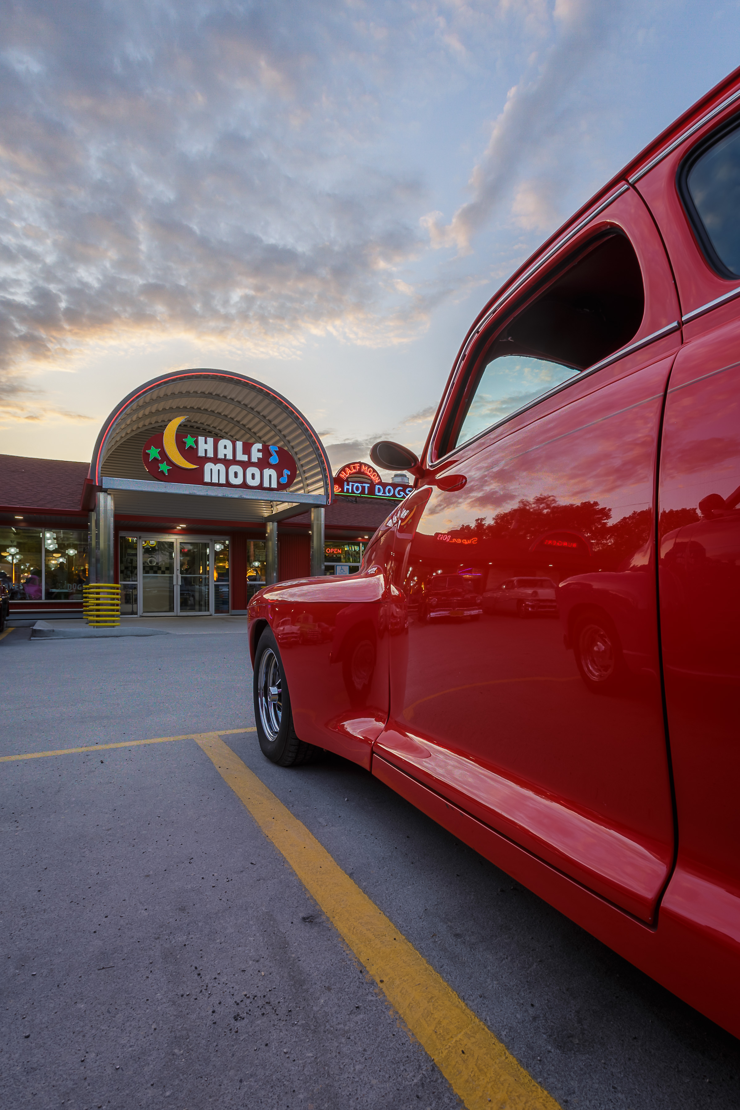 Location/Hours | Half Moon Drive In