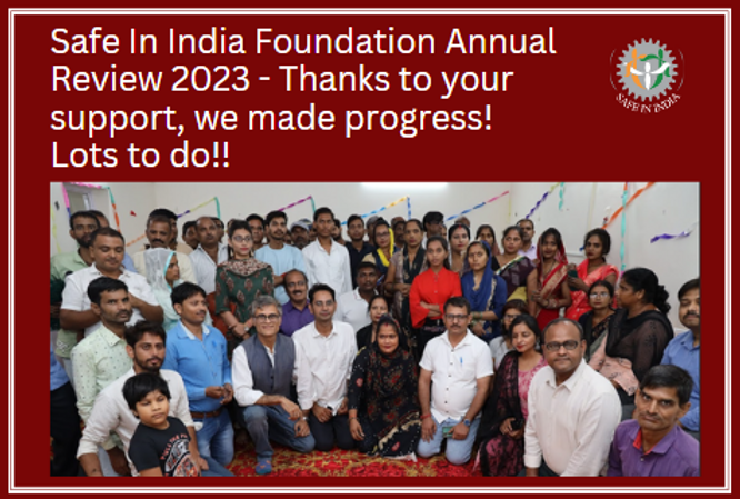 Safe In India Foundation Annual Review 2023 - Thanks to your support ...