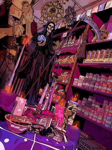 SANTA MUERTE PRiNT | Ellie Reis Art