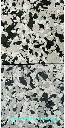 Flake chips blend | Crystal Resin Design