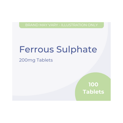 Buy Ferrous Sulphate 200mg 100 Tablets | Avail Pharmacy