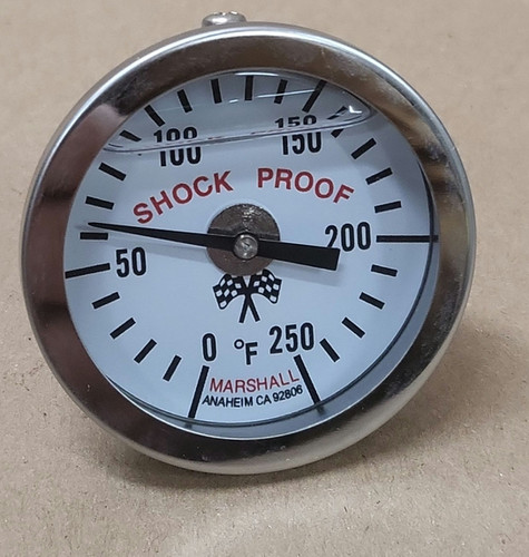 In Line Water Temp Gauge (Big Face) | AC Racing