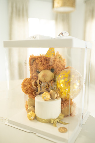 Teddy Bear Mini Cake | Elaine