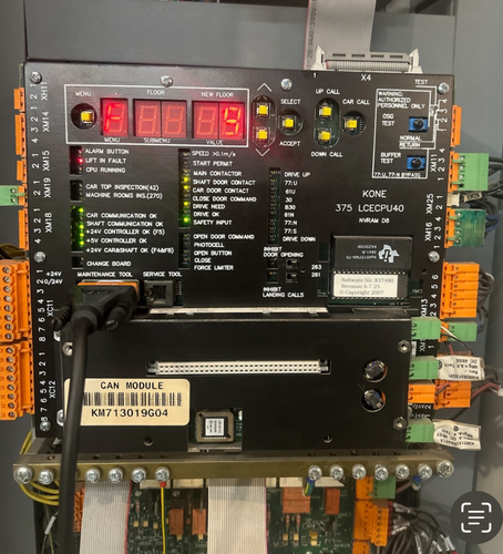 KONE ELEVATOR KM773380G04 LCECPU40 ASSEMBLY LCECPU MODULE 773383H06 ...