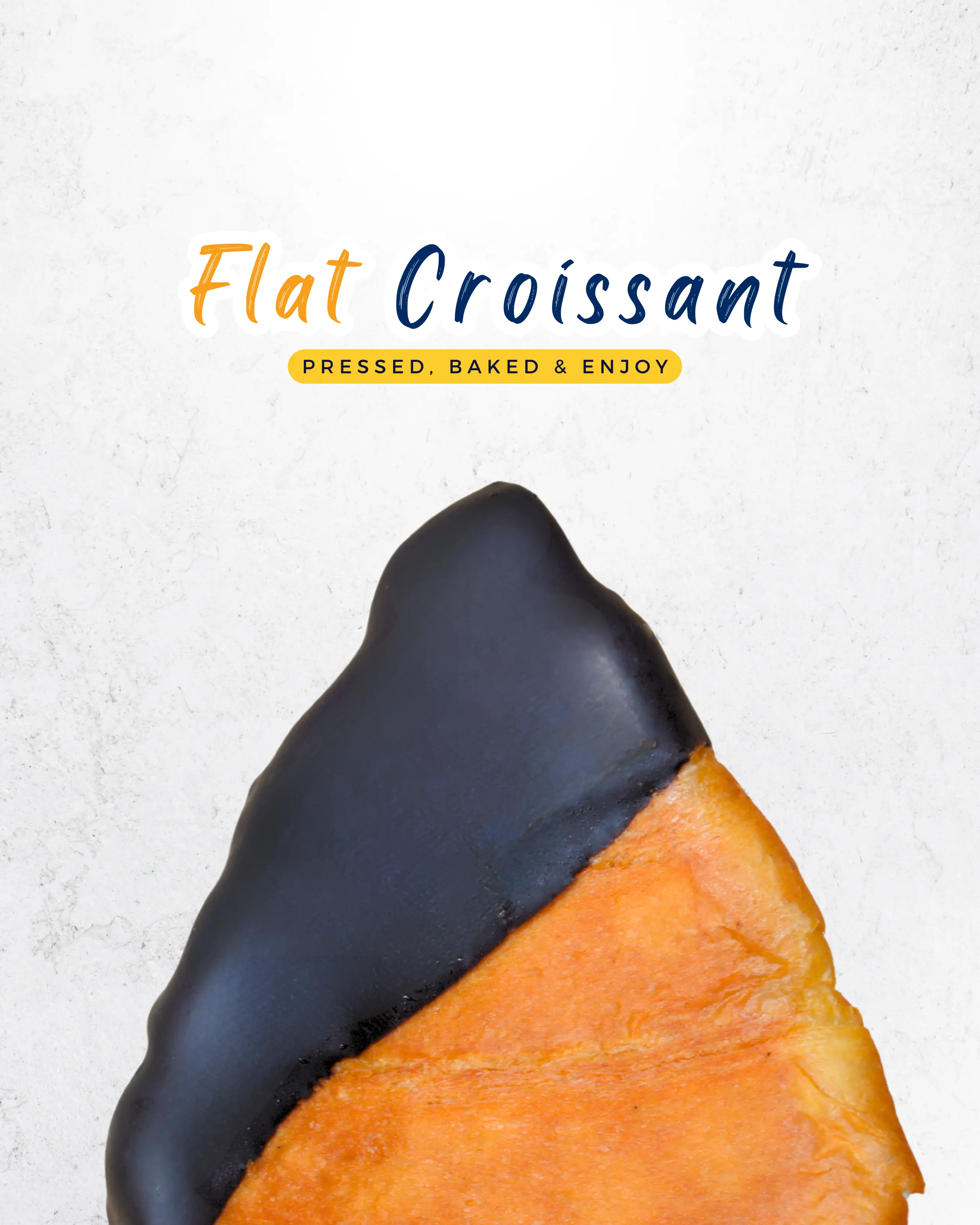 Supplier Flat Croissant - Croissant Gepeng Crispy Harga Grosir