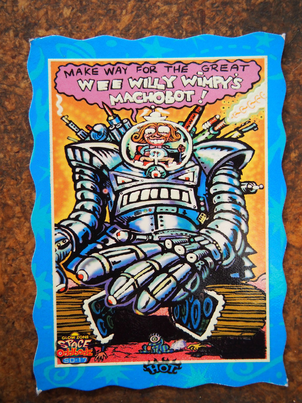 Oddbodz Space cards