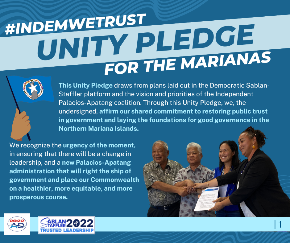 Unity Pledge with AD | NMI Democrats