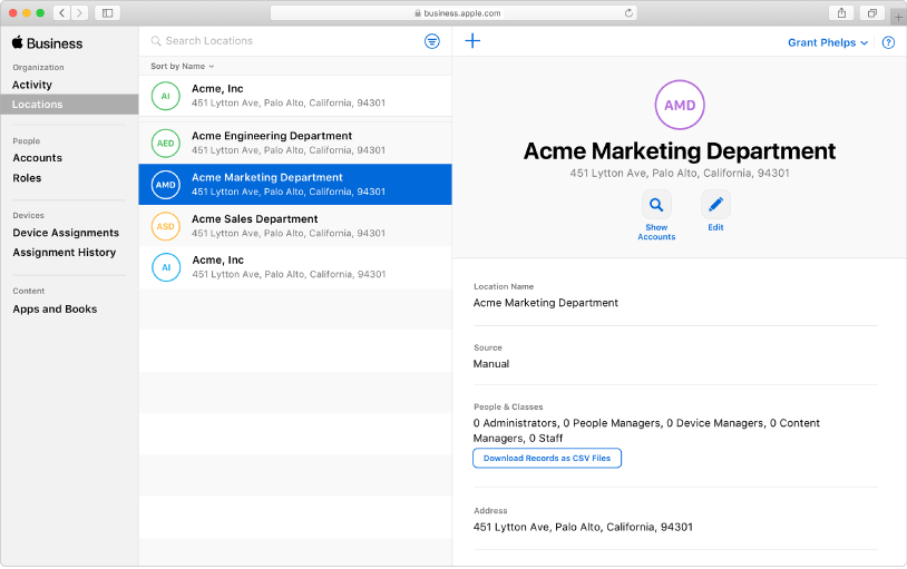 Adding Microsoft Intune to Apple Business Manager as a second MDM server.