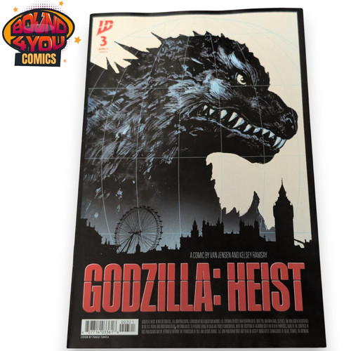 Godzilla: Heist #3 - Pablo Tunica - Cover B (2025) | Bound 4 You Comics