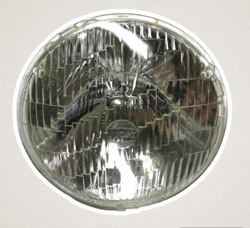 Lucas 7" Sealed Beam Headlight | Withoutbrakes