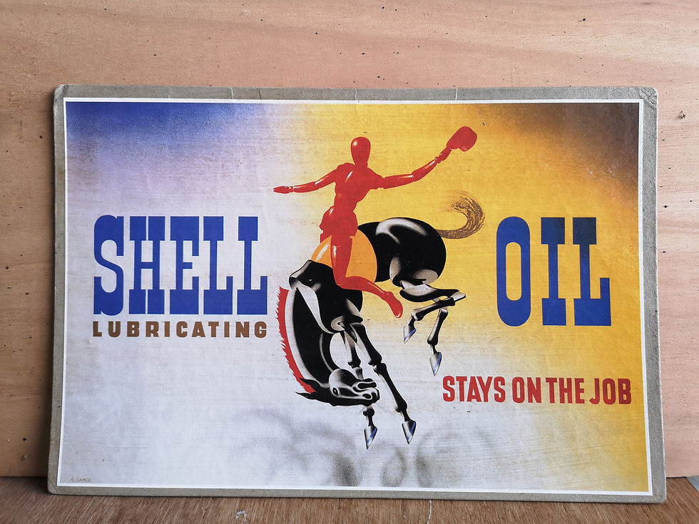 "Shell Oil" Poster | Withoutbrakes