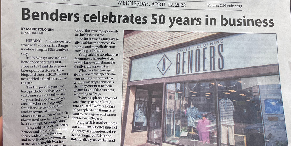 Why Shopping Local Matters: The Benders Difference