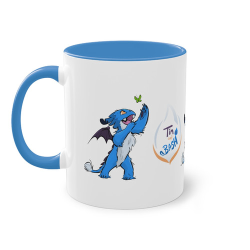 Bash Character Mug (350ml) | Tim and Bash