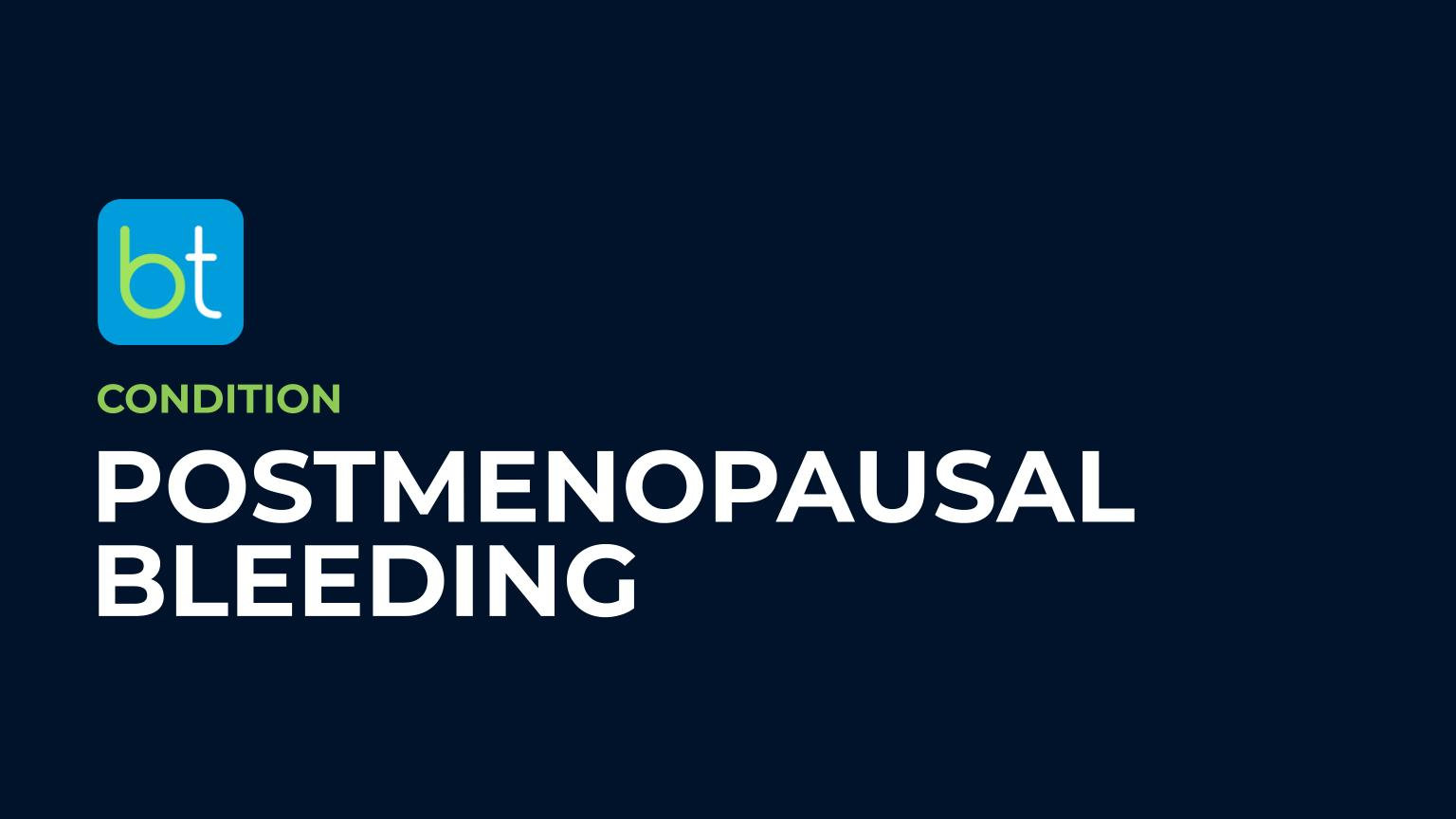 Postmenopausal Bleeding Podcasts