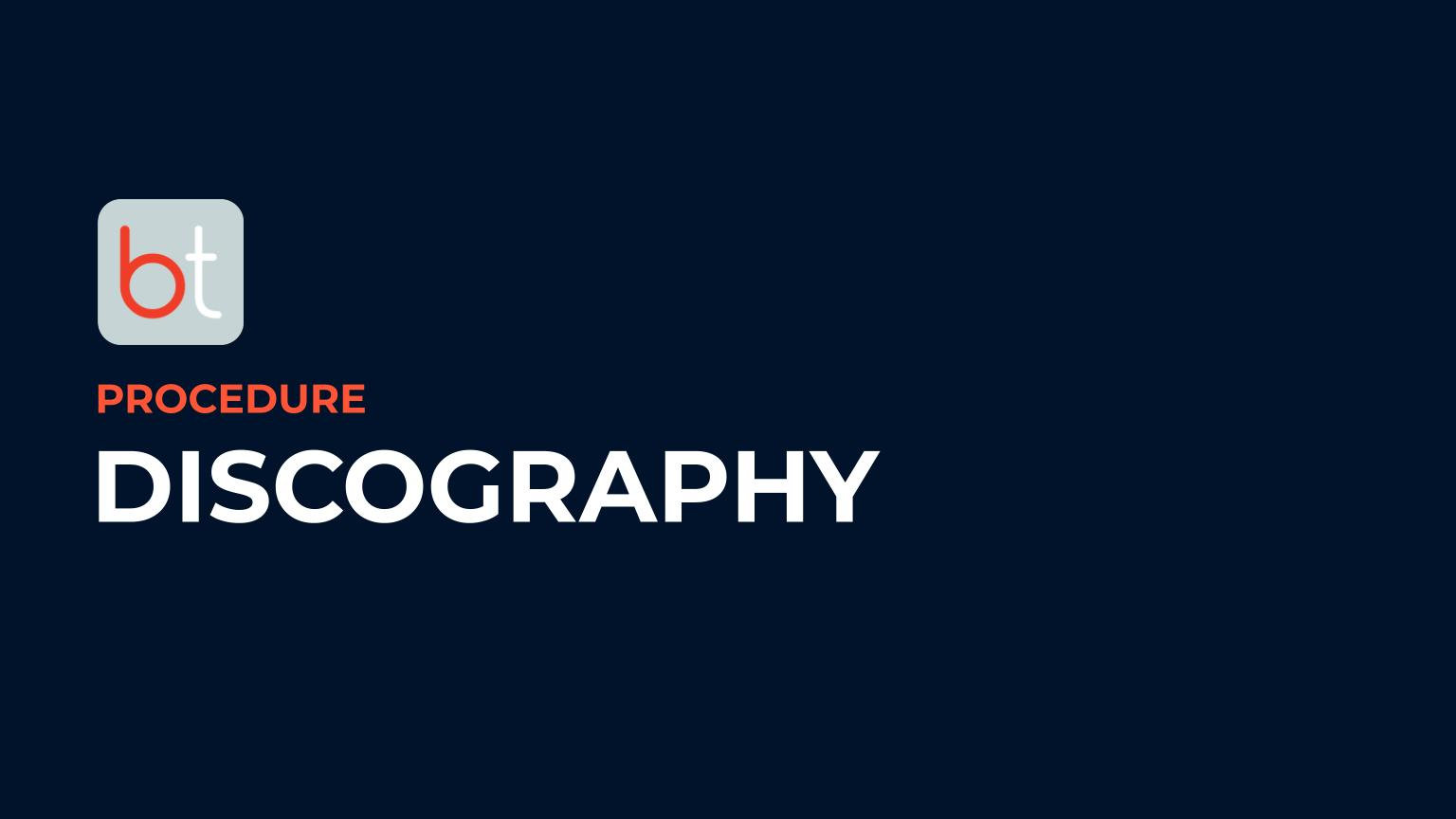 Discography Podcasts