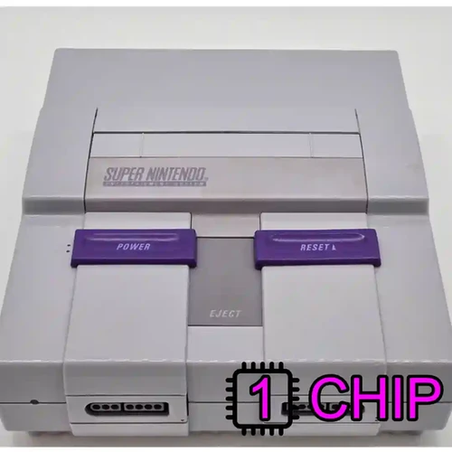 Super Nintendo(1CHIP) - Classic Grey Replaced Shell | RetroJimmy