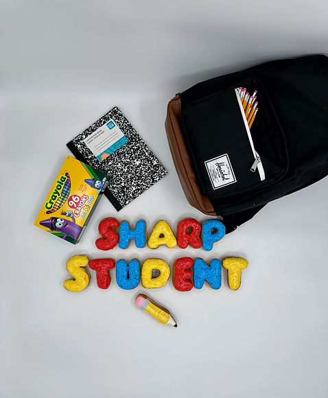 BACK TO SCHOOL DONUTS | Letterbox Doughnuts