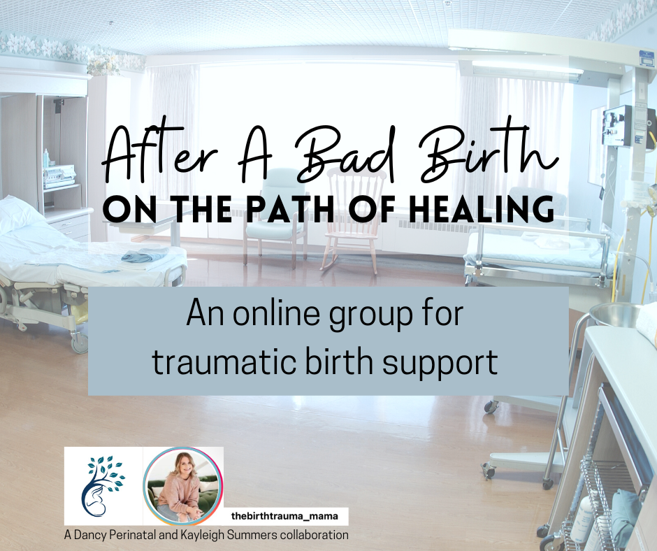 After A Bad Birth: On the Path of Healing a Traumatic Birth | Dancy ...