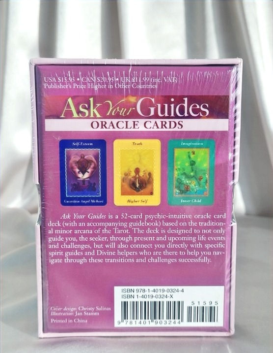 DIVINATORY CARDS Ask your Guides | Crystaline Crystals