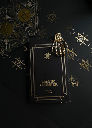 Cosmic Whisper Rune Deck 北歐符文神諭牌 (2nd Edition) | Black Moon Tarot