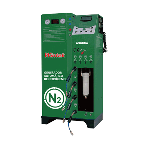 Generador automático de nitrógeno por ciclos con 4 mangueras | Wintek ...
