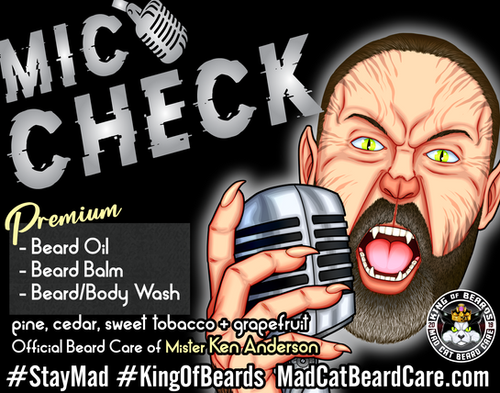 The Mic Check | Mad Cat Beard Care
