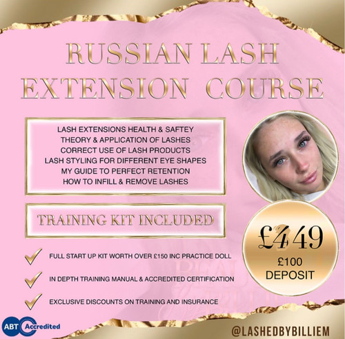 Russian Lash Extension Course | Beauty By Billie