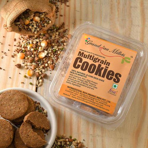 Grandmaa Millets Multigrain Atta Cookies, High Fiber Cookies | Grandmaa ...