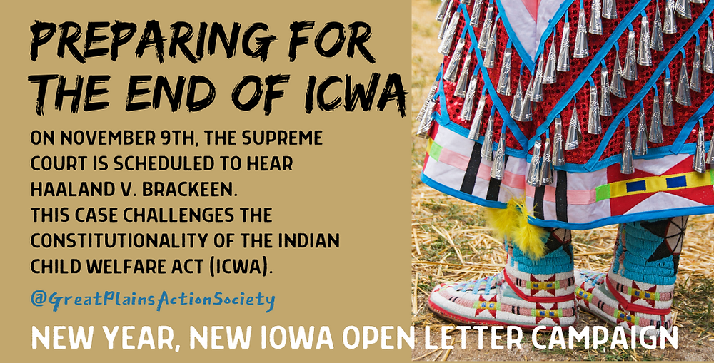 Open Letter Campaign: ICWA