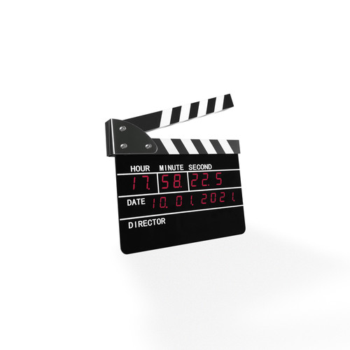 Clapperboard Digital Clock | ideaPOT