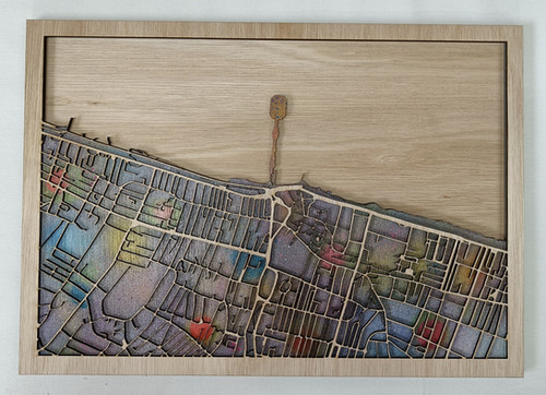 Bespoke Street Map Artwork | Making It Out