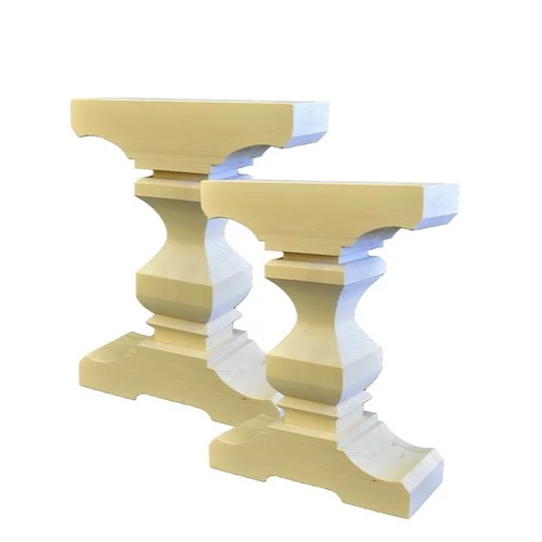 Pedestal Style Bench Legs (Set of 2 Legs) | Integrity Furniture