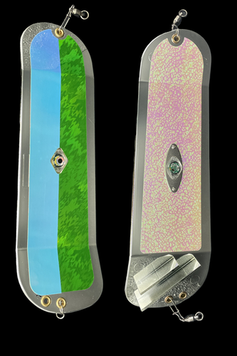 S - Green Magic 11" Lighted 360 Flasher with Thumper Setting | X2 Fishing