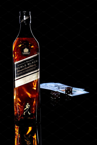 Johnnie Walker Double Black Label Blended Scotch Whisky Gift Box 1L | B ...