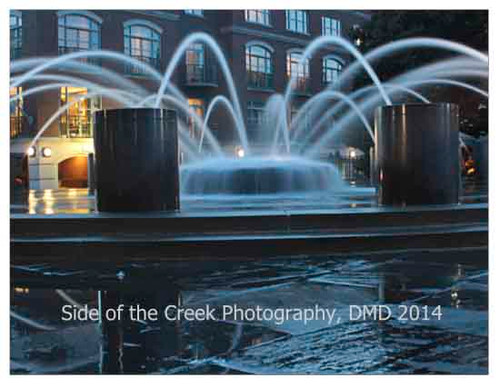 Waterfront Park at Night | Side of the Creek