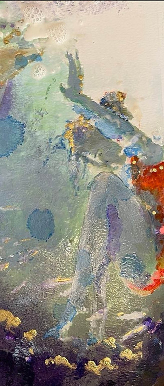 Large bright paintings | Cathycheyne Artist
