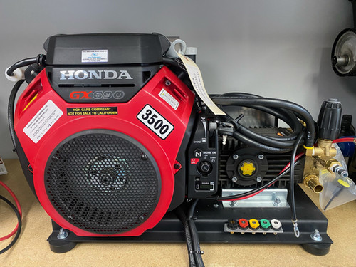 Pressure Pro Honda GX690 8gpm at 3500psi | Wash Works Supply