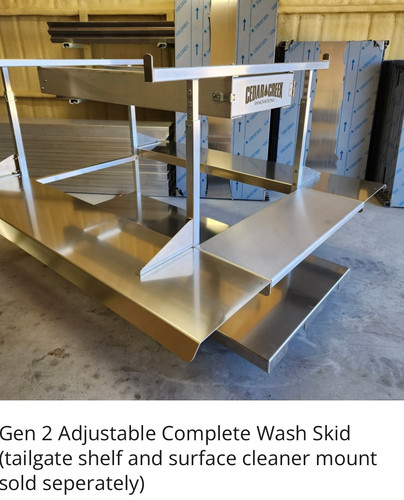 Gen 2 Adjustable Complete Wash Skid | Wash Works Supply