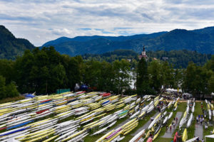 Masters Regatta in Lake Bled, Slovenia