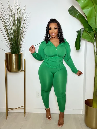 Kelly Green Track Suit | 7 Moore Boutique