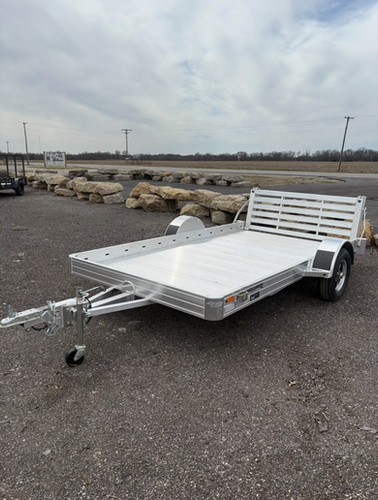 Hillsboro 78"x12' Aluminum Utility Trailer w/Bi-Fold Ramp | Midpoint ...