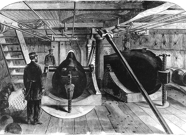 The Union Iron Clad Monitor "Montauk"