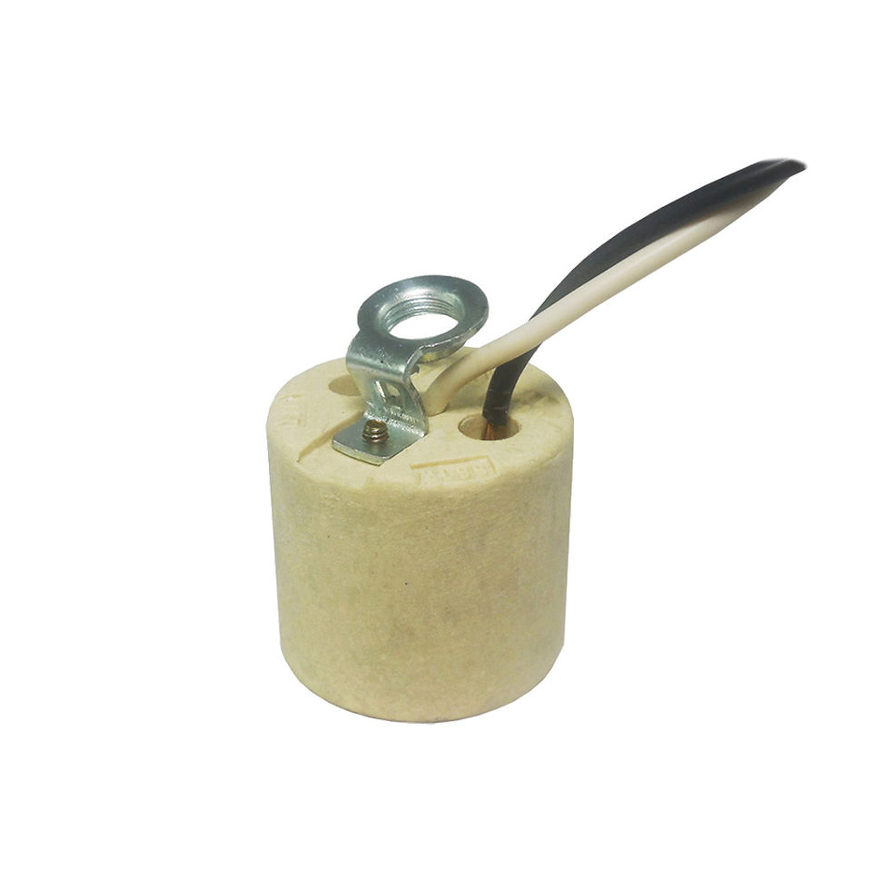 SOQUET IUSA PORCELANA P/CANDIL | ELÉCTRICA 5 BALMEX